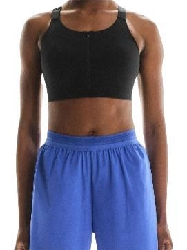 On Endurance Zip Performance Bra - Black