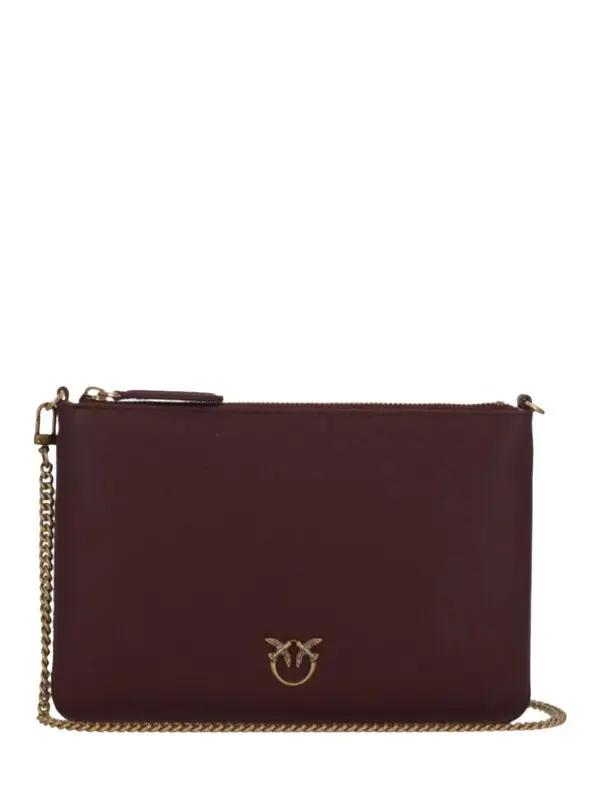 Pinko Classic Flat Love Simply Crossbody Bag - Black