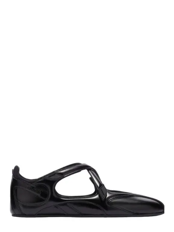 Attico Floor 01 Ballerina Flat - Black