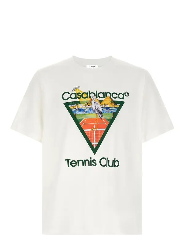 Casablanca Short-sleeved T-shirt - White