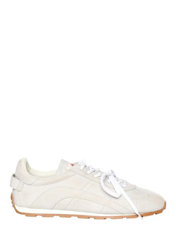 Dsquared2 Round Toe Lace-up Sneakers - White