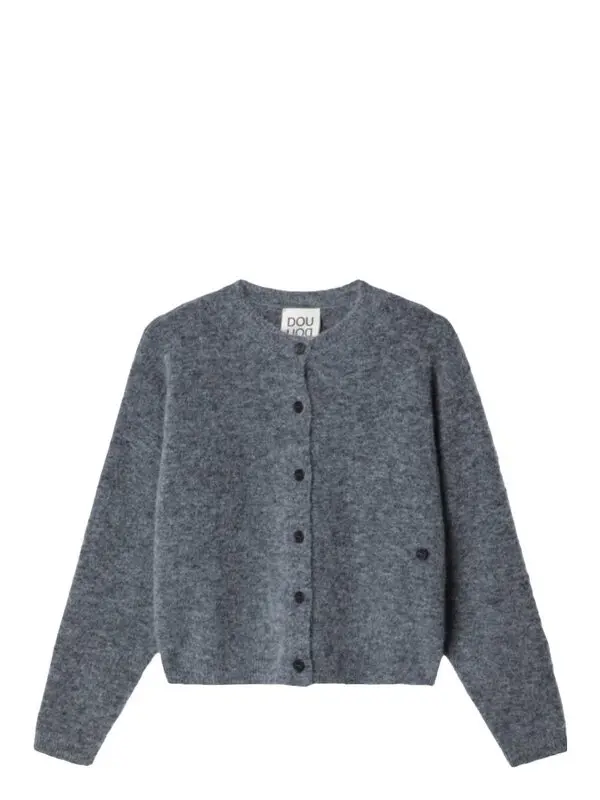 DOUUOD Button-up Cardigan - Grey