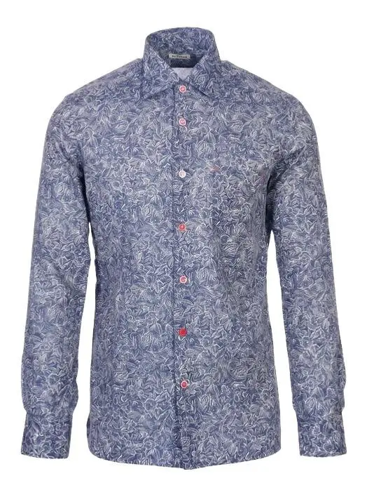 Kiton Long-sleeved Shirt - Blue