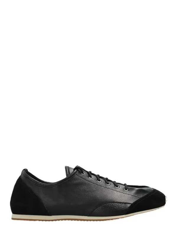 LEMAIRE Panelled Low Top Sneakers - Black