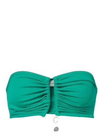 Christopher Esber Embellished Bandeau Top - Green