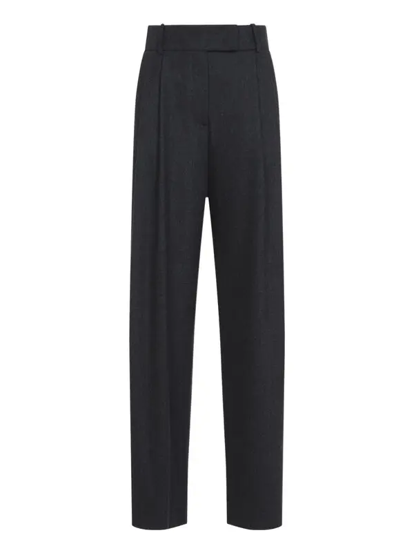 Giorgio Armani Pleated Tailored Pants - Black