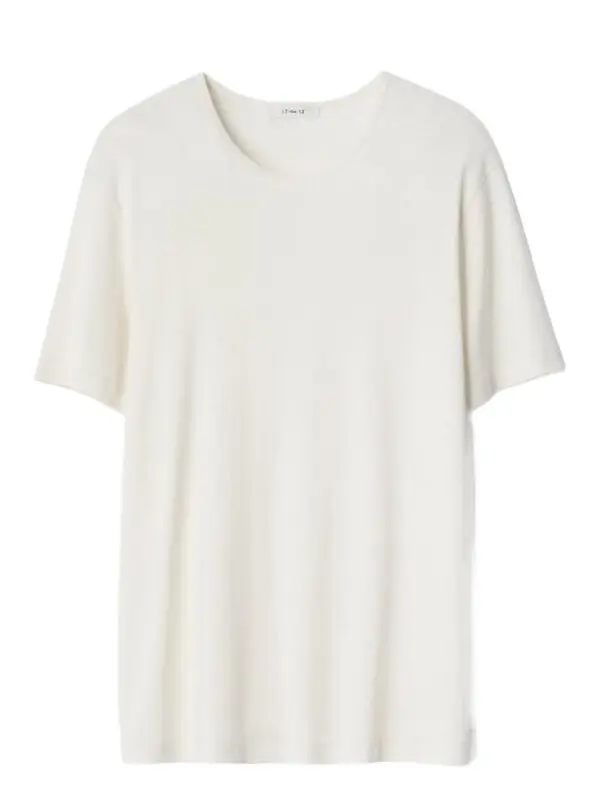 LEMAIRE Classic Crew Neck T-shirt - Light Cream