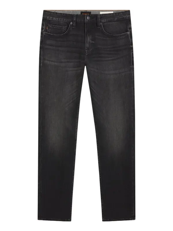 Hugo Boss Slim-fit Stretch Denim Jeans - Black