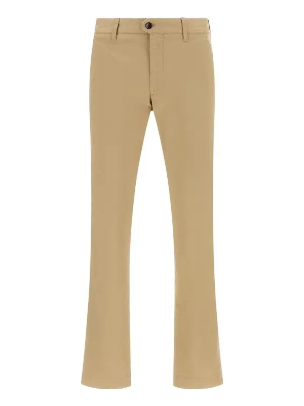 Incotex Straight-leg Casual Trousers - Beige