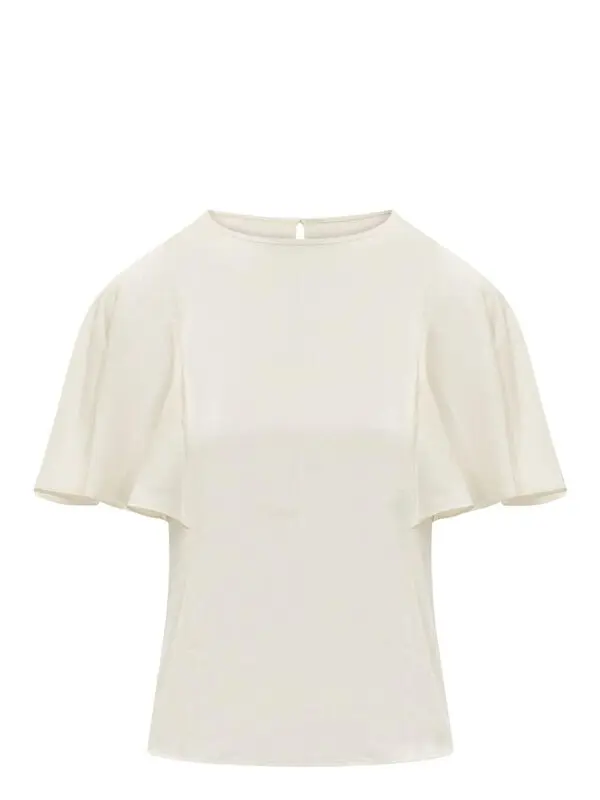 Michael Kors Cape Sleeve Top - No