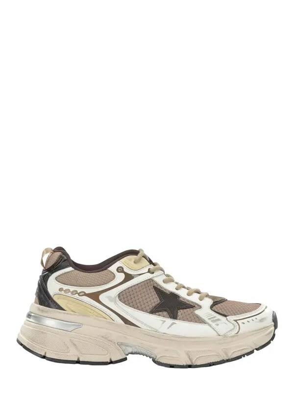 GOLDEN GOOSE Lightstar Chunky Low-top Sneakers - Beige