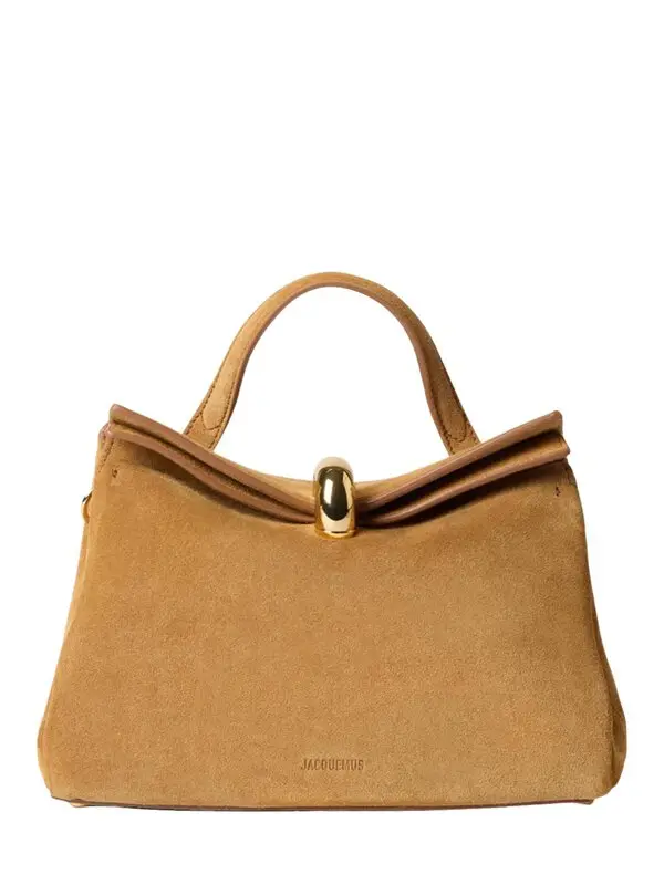 Jacquemus Valerie Small Top-handle Tote Bag - Camel