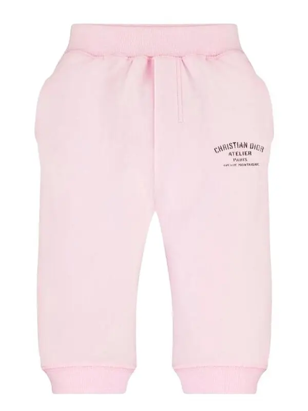 Dior Logo Sweatpants - Pink