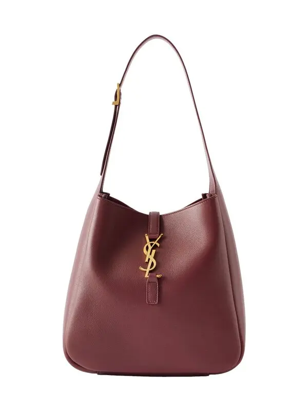 Saint Laurent Le 5 À 7 Leather Shoulder Bag - Red