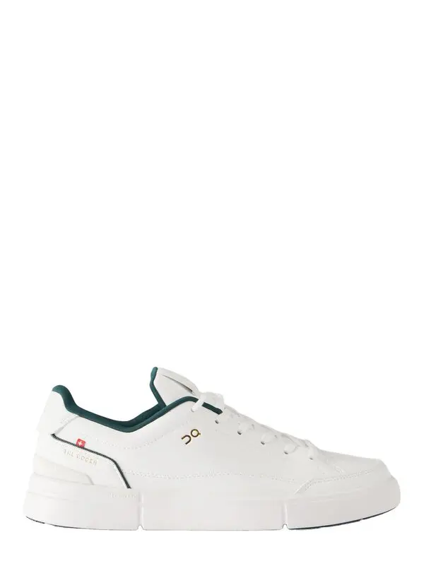 On Roger Centre Court Leather Sneakers - White