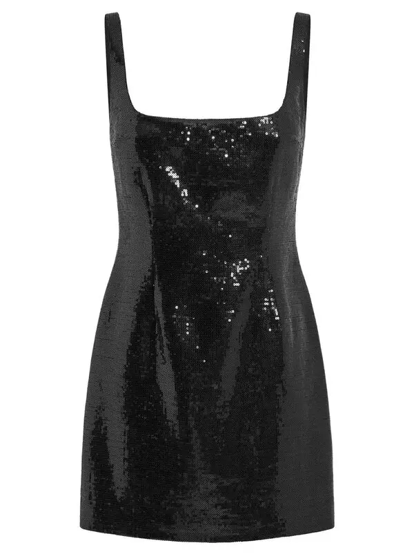 16Arlington Sior Sequin Mini Dress - Black