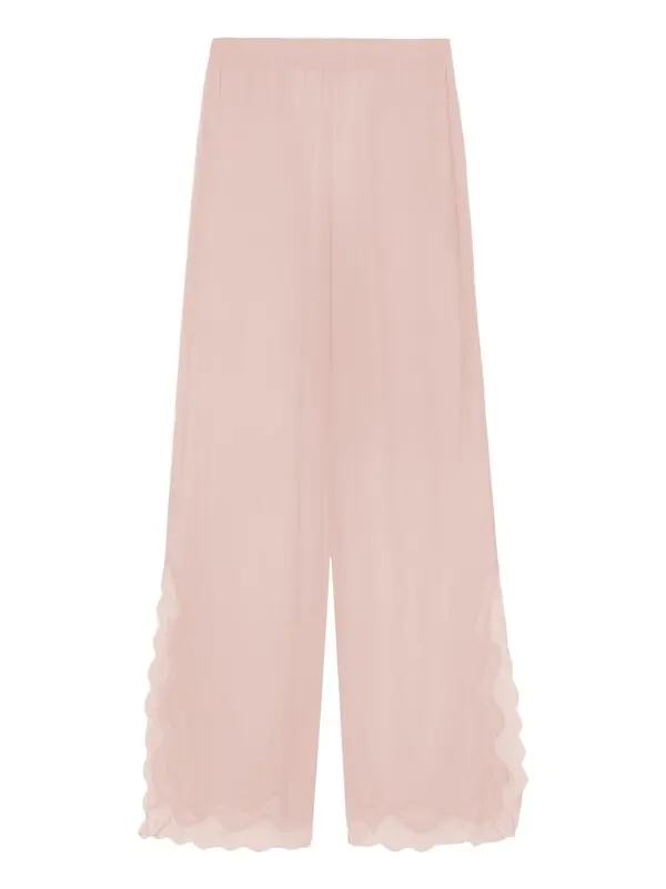 16Arlington Ricci Wide Leg Trousers - Blush Pink