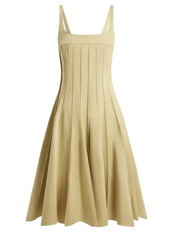 16Arlington Amalia Midi Dress - Yellow