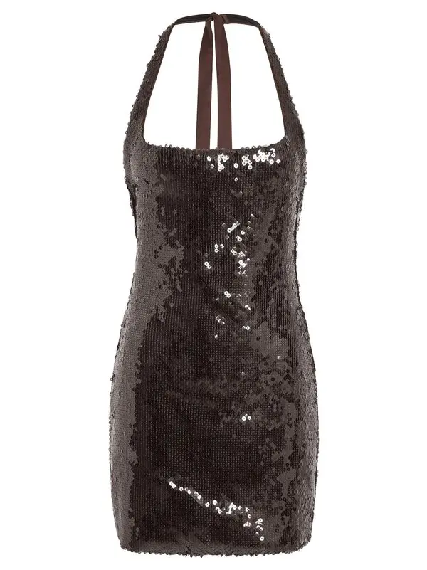 16Arlington Syre Mini Dress - Brown