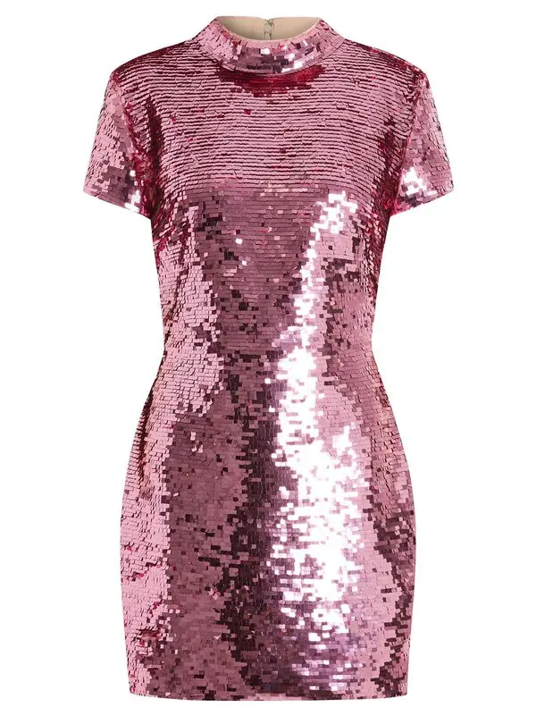 16Arlington Iona Mini Dress - Pink