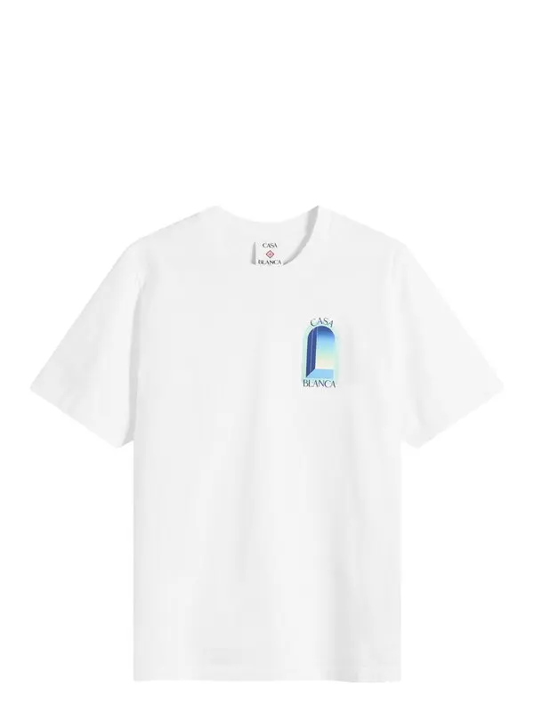Casablanca Gradient Arch T-shirt - White