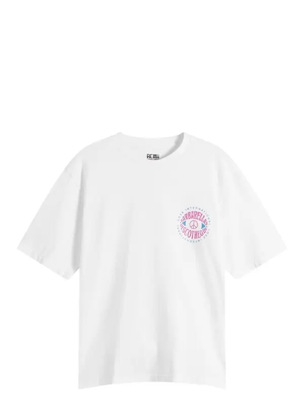 ACMH BY MAGIC CASTLES X Love International Barbarella's T-shirt - White/pink