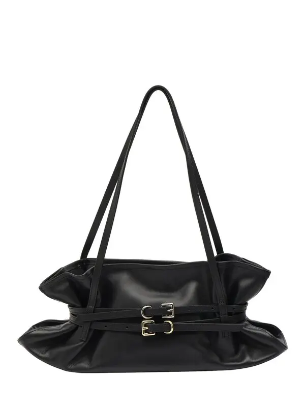JUSTINE CLENQUET Sidney Evening Bag - Black