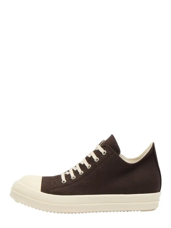 Rick Owens Low Top Sneakers - Drkdust/milk/milk