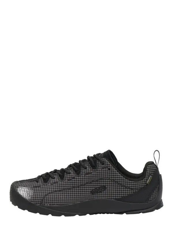 Keen Jasper Nylon Waterproof Lace Up Sneakers - Black