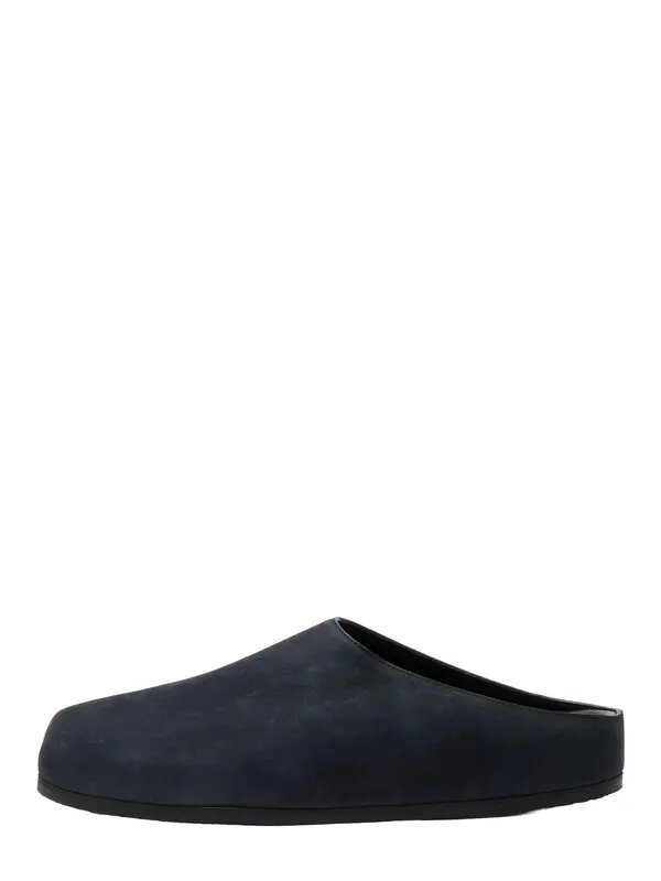 Studio Nicholson Nubuck Leather Slip-on Clogs - Ocean