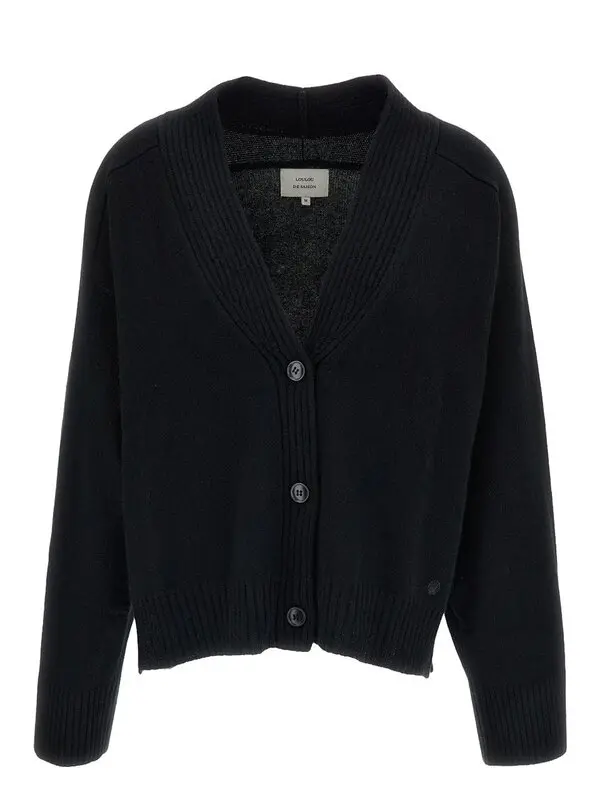 Loulou De Saison Kaia Cashmere Cardigan - Nero