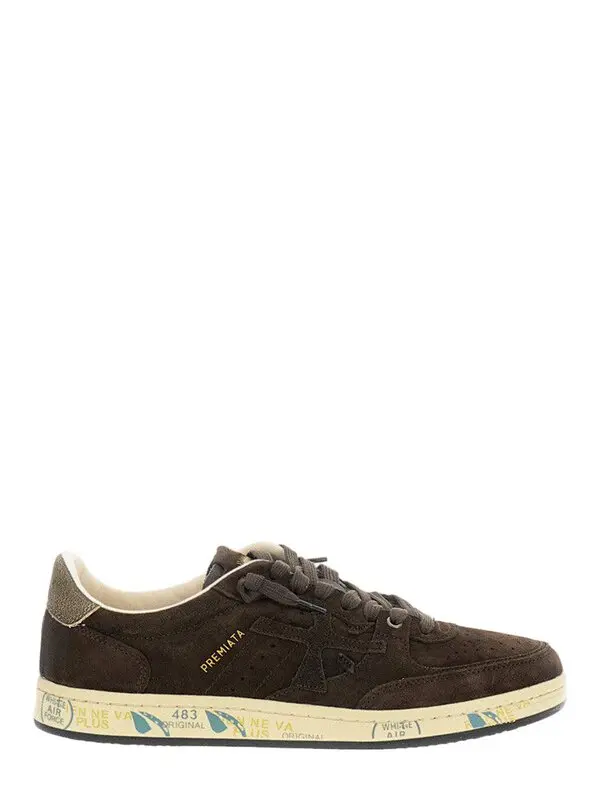 Premiata Sneakers Bsktclay 8446 - Marrone