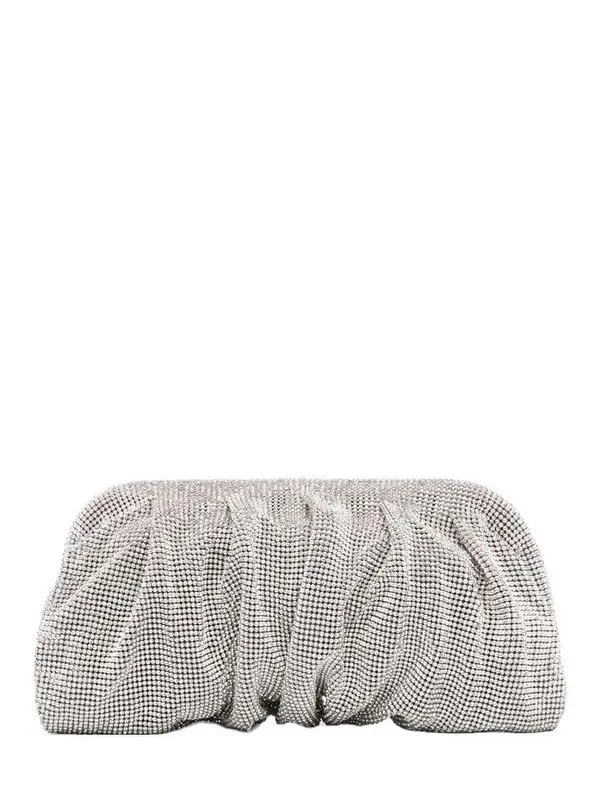Benedetta Bruzziches Crystal Embellished Clutch Bag - Silver