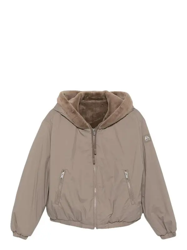 Moose Knuckles Zip-up Hooded Jacket - Green