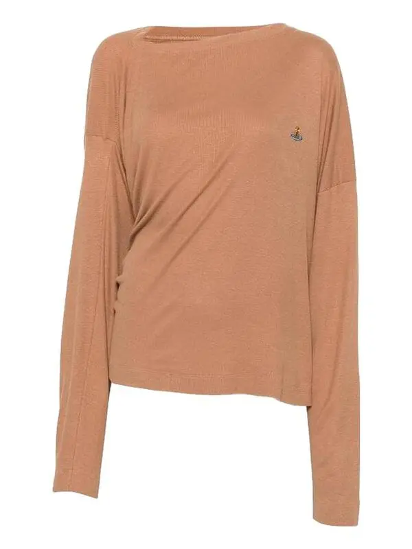 VIVIENNE WESTWOOD Long Sleeve Top - Brown