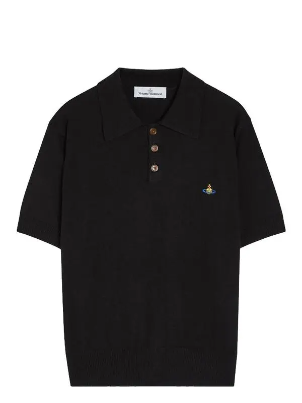 VIVIENNE WESTWOOD Polo Shirts - Black