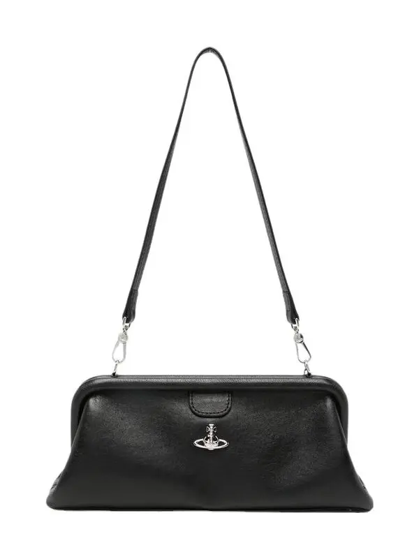 VIVIENNE WESTWOOD Sheep Skin Clutch - Black