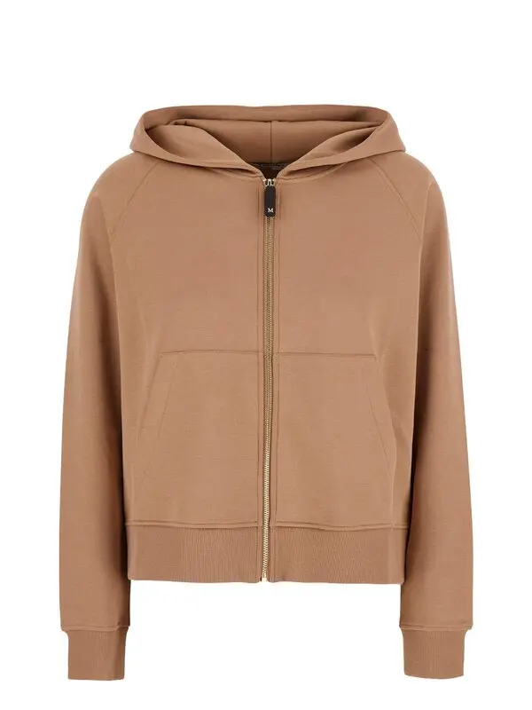 Max Mara Marea Cotton Hoodie - Cream