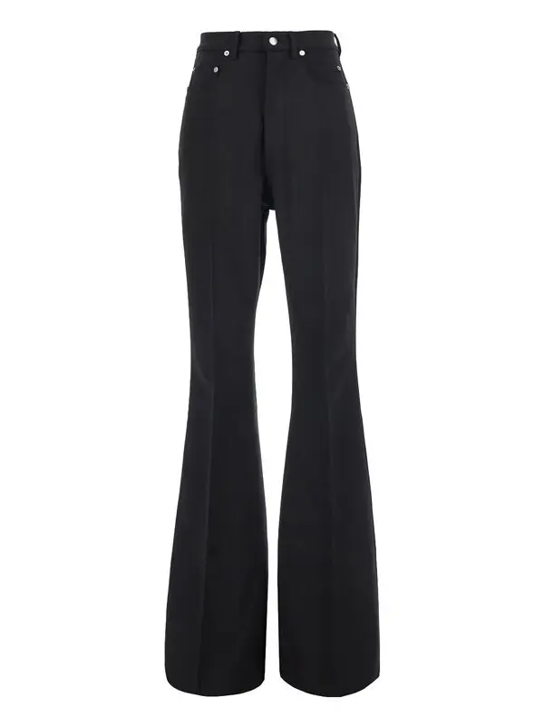 Rick Owens Bolan Bootcut Cotton Pants - Multicolor