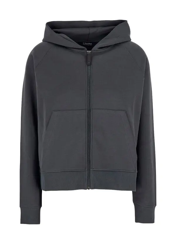 Max Mara Marea Cotton Sweatshirt - Gray