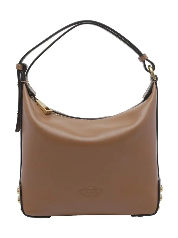 TOD'S Mini Metal Dots Handbag - Cream