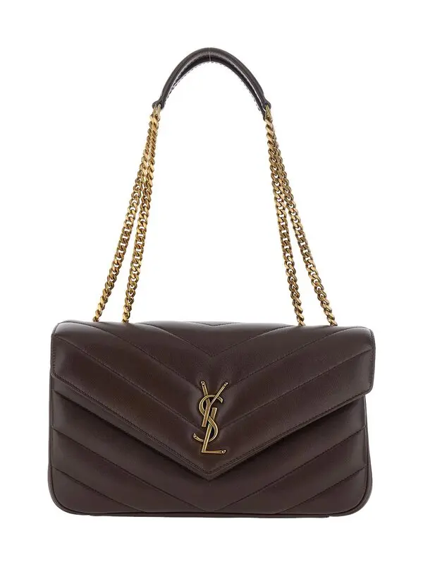Saint Laurent Loulou Quilted Leather Crossbody Bag - Multicolor
