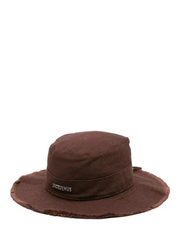 Jacquemus Le Bob Artichaut Bucket Hat - Brown