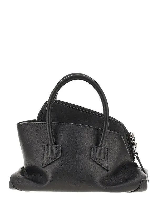 Attico La Passeggiata" Leather Mini Bag - Black