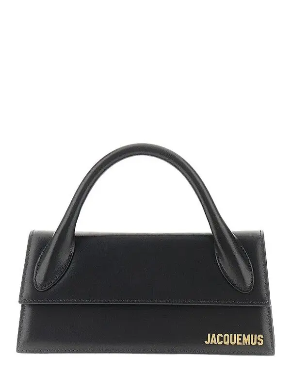 Jacquemus Le Chiquito Long Leather Bag - Black