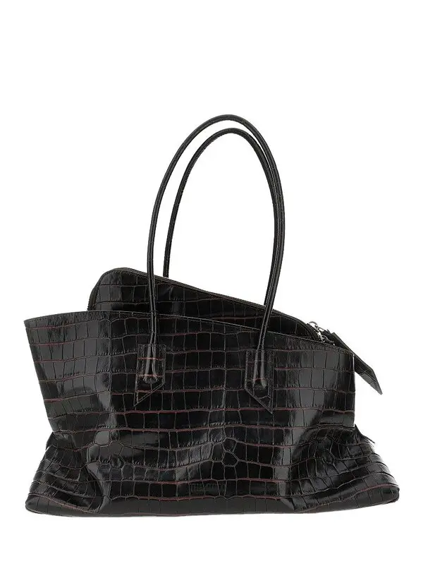 Attico Medium "la Passeggiata" Bag - Brown