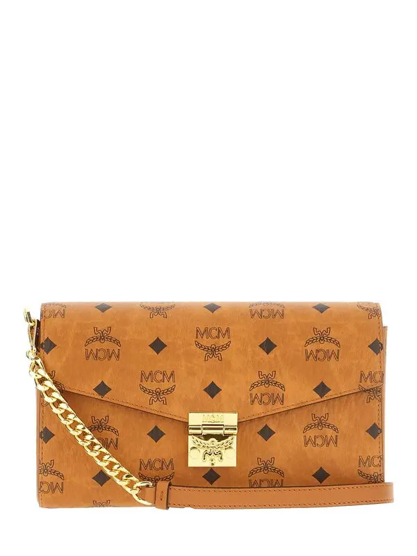 Mcm Monogrammed Crossbody Bag - Multicolor