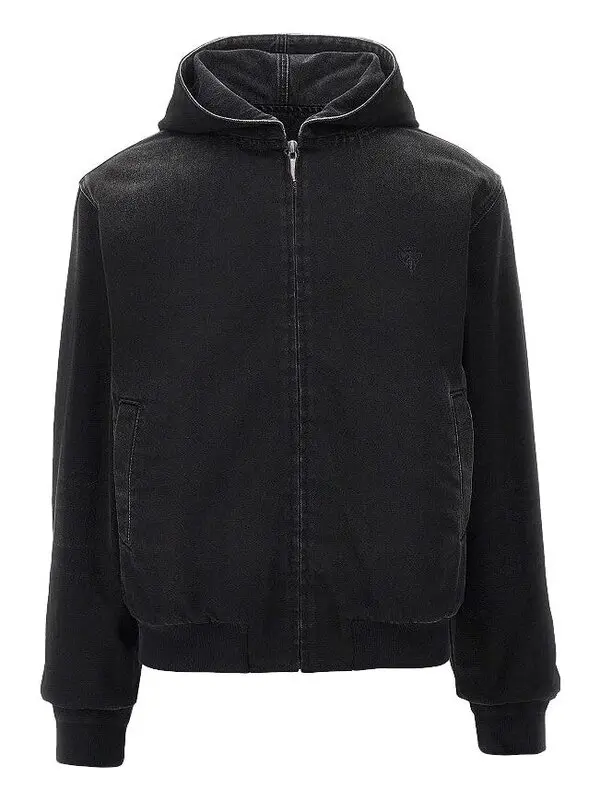 Gucci Denim Reversible Blouson Jacket - Black