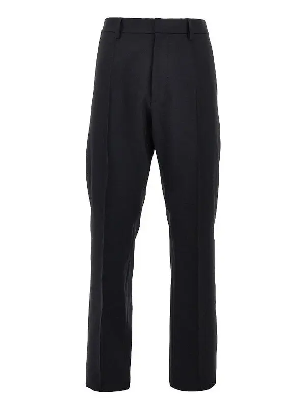 Dsquared2 Stretch Wool Tailored Pants - Black