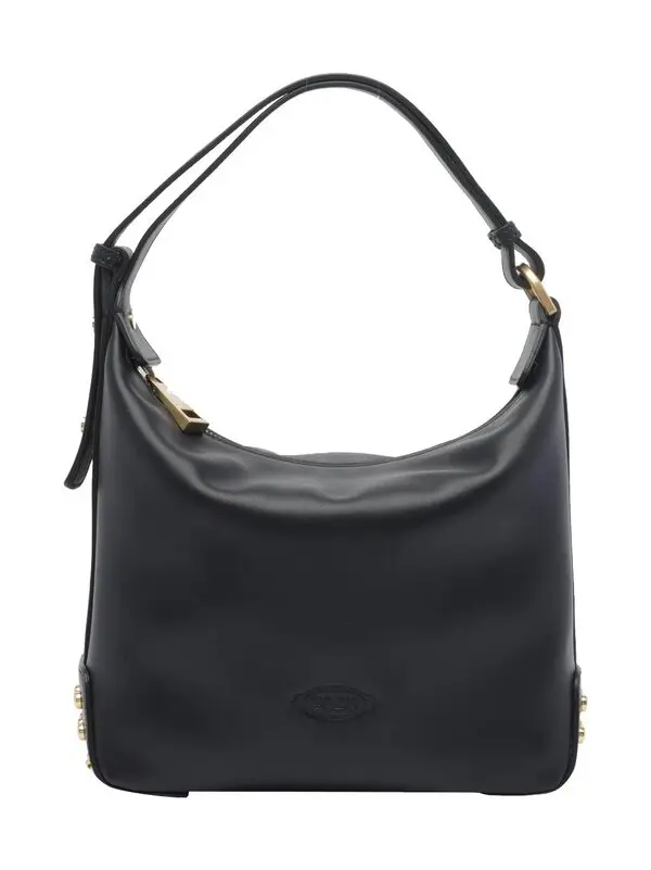 TOD'S Mini Metal Dots Handbag - Black
